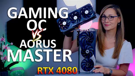 GeForce RTX 4080 - Gigabyte Gaming OC & AORUS Master | Techtesters