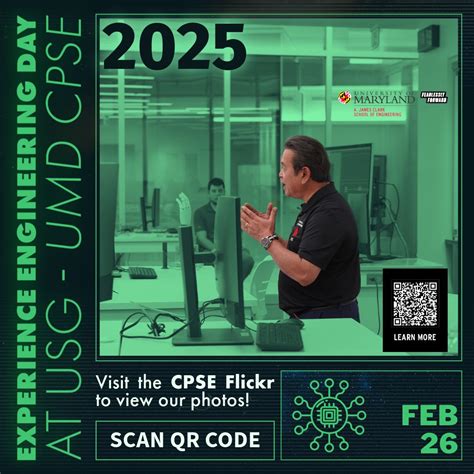 Cpse Was Thrilled To Be Part Of “experience Engineering Day ” Alongside… Umd Cyber Physical