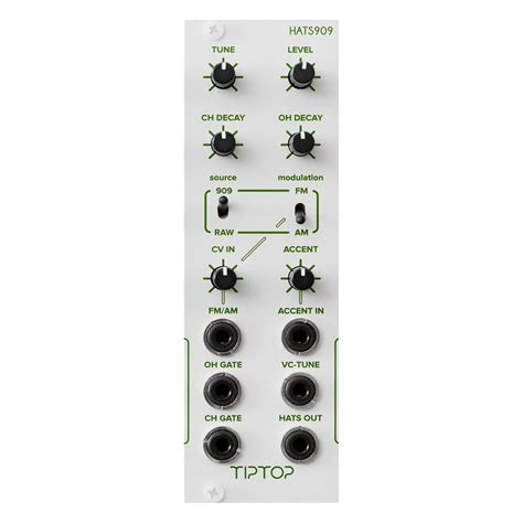 Tiptop Audio Synthesizer Modular Synthesizer Drums Module Hats909