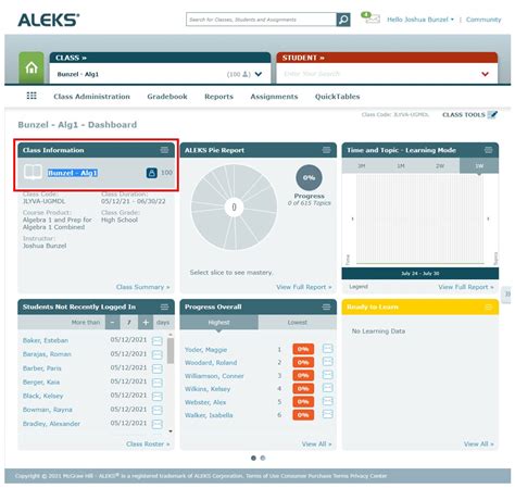Aleks Settings Bunzapps Knowledge Base