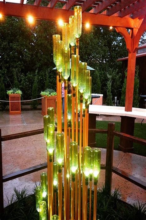 Glass Bottle Sculpture At Seattle Art Museum