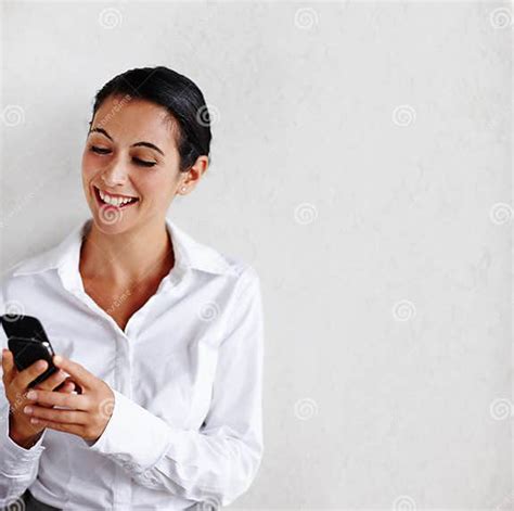 Another Complimentary Message From A Client A Smiling Businesswoman