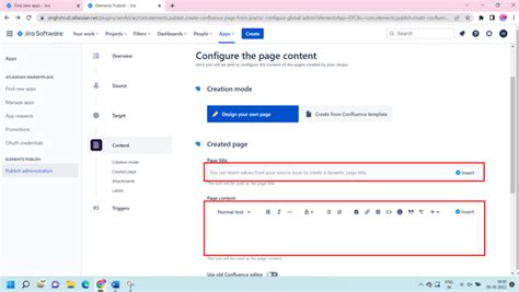 Elements Publish