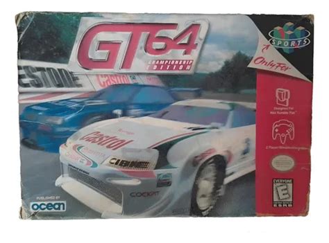 Cartucho Gt 64 Championship Edition Nintendo 64 N64 Cib Mercadolivre