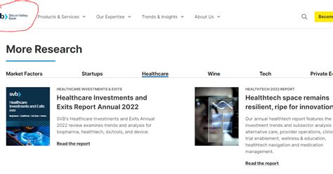 Discoveries In Health Policy Very Brief Blog Silicon Valley Banks