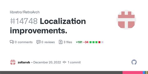 Localization Improvements By Zoltanvb · Pull Request 14748 · Libretro