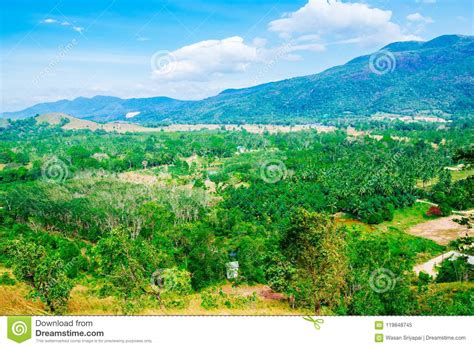Phu Khao Ya Grass Hill Mountains In Summer Stock Image Image Of
