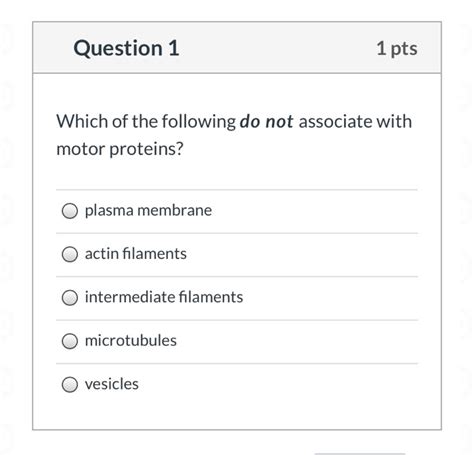 Solved Question Pts Which Of The Following Do Not Chegg