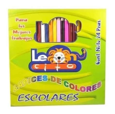 Colores Leoncito Con 24 Piezas Mercadolibre