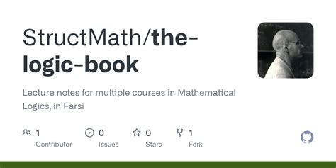 Github Structmath The Logic Book Lecture Notes For Multiple Courses