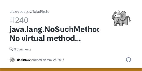 java lang nosuchmethoderror no virtual method load ljava lang string