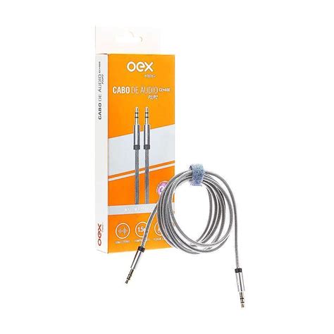 Cabo De Áudio Oex Som Estéreo P2p2 Ce400