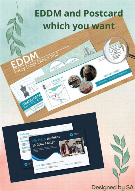 Customise Eddm Postcard Leaflet Flyer Handout Canva By Shahwarasim
