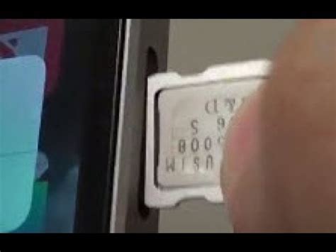 IPhone SE How To Insert Remove A SIM Card YouTube
