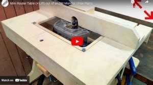 Homemade Router Table HomemadeTools Net