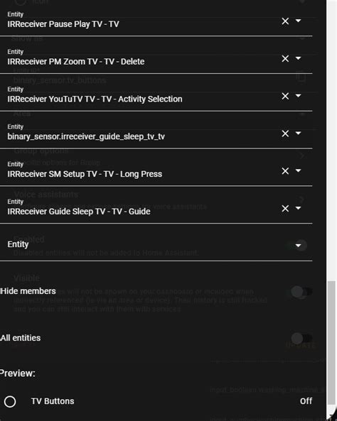 Remote Receiver Using Group For Binary Sensors Esphome Home Assistant Community