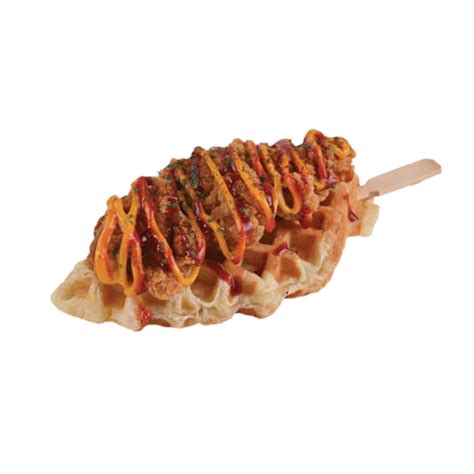 Hot Chicky Croffle Snack