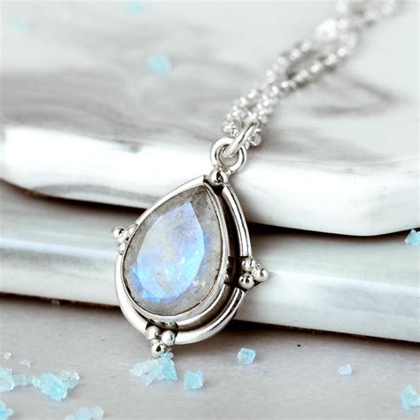 Silver Necklace Etsy Uk