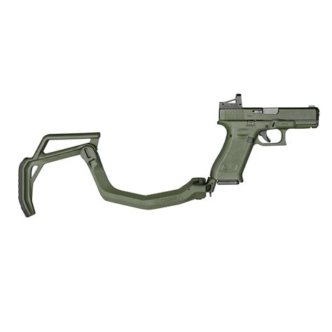 Fab Defense Collapsible Tactical Cobra Stock For Glock 17 19 Zahal
