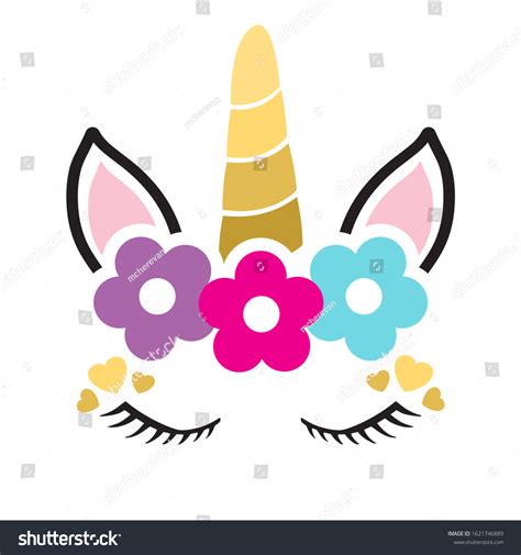 7 398 Unicorn Face Cute Drawing Images Stock Photos Vectors Shutterstock