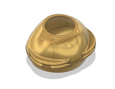 Small Flask For Ocular Prosthesis 3d Model 3d Printable Cgtrader