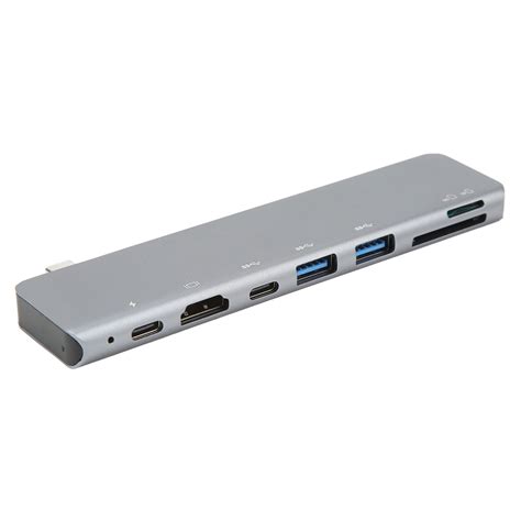 Adaptador Multipuerto Tipo C Concentrador Tipo C 7 Adaptador