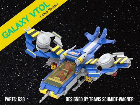Lego Moc 10497 Alt Build Galaxy Vtol Comet Duster By Camobricktape