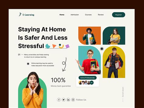 e learning website designs themes templates and downloadable graphic