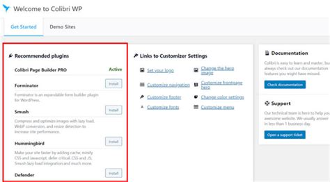 ColibriWP The Freedom Of WordPress Website Design WPKlik