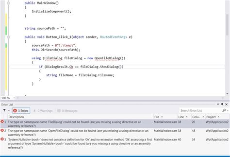 browse to a directory and have the path stored in a string c stack