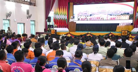 Myanmarnationalpost တာချီလိတ်မြို့၌ ၇၈ နှစ်မြောက်ပြည်ထောင်စုနေ့ သဝဏ်လွှာဖတ်ကြားခြင်းနှင့