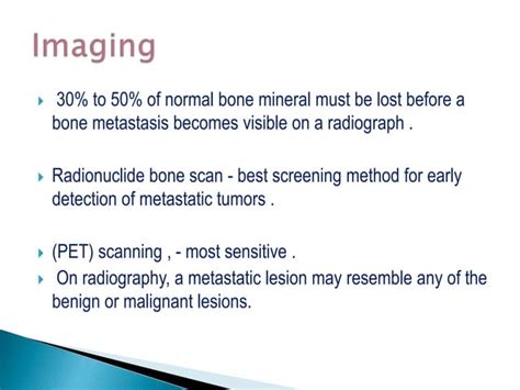 Metastatic Bone Disease Ppt