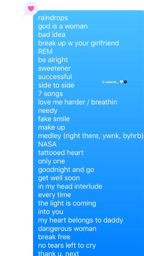 Ariana Grande libera a tracklist da Sweetener World Tour seu álbum ao vivo
