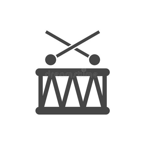 Drum Icon Snare Graphic Vector Stock Vector Illustration Of Musical