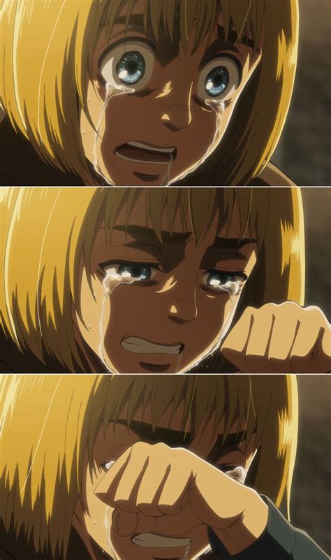 Armin Amore Mio Sei Troppo Carino Anche Quando Piangi😭😍 Aot Armin