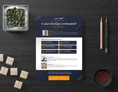 One Pager Design Single Sheet Projects Photos Videos Logos