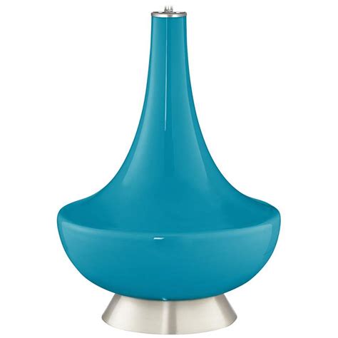 Gillan Caribbean Blue Sea 28 High Glass Table Lamp 30k76 Lamps Plus