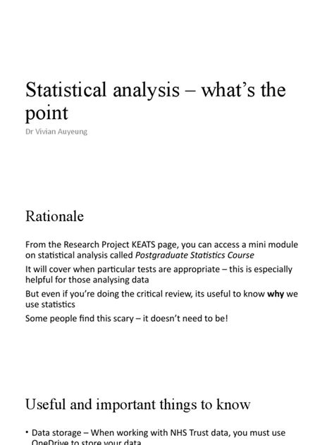 Statistical Analysis Why Pdf Statistics Statistical Inference