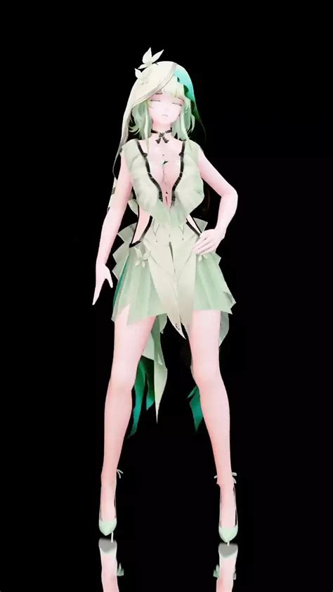 Wuthering Waves Cantarella Doggystyle Sex Hentai Mmd 3d Blue Hair Color