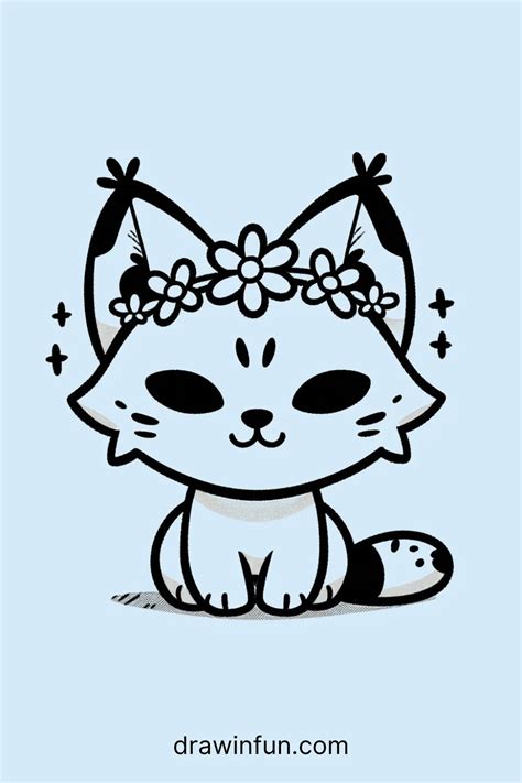 🐈39 Easy Cute Lynx Drawing Ideas Draw In Fun