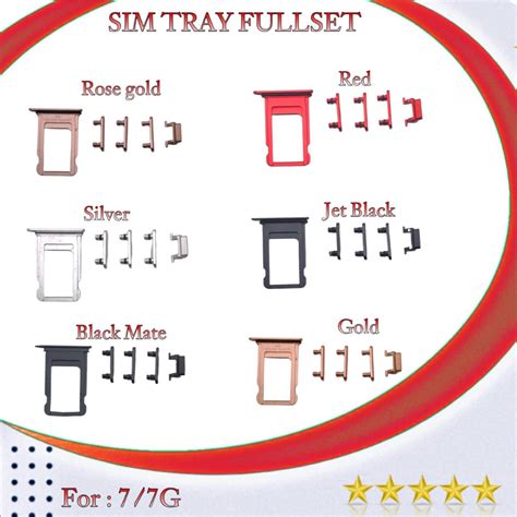 Jual TOMBOL ON OFF VOLUME SILENT SLOT SIM FULLSET G Shopee Indonesia