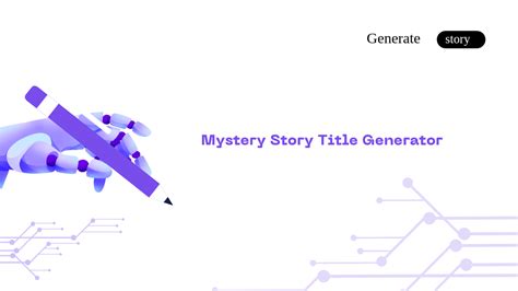 Ai Mystery Story Title Generator Free Unlimited Generate Story