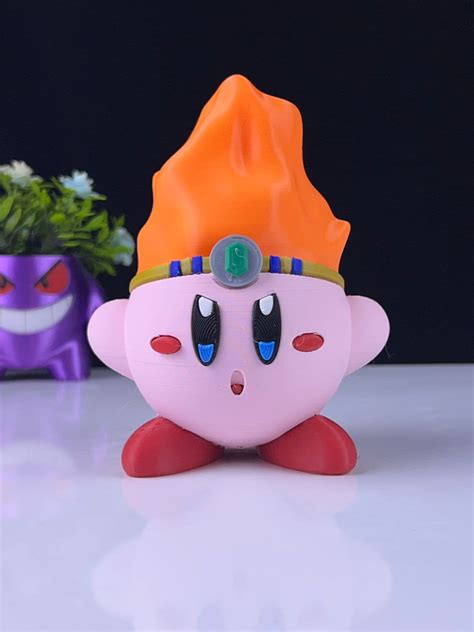 Fire Kirby 3d Model By Pressprint On Thangs