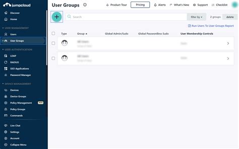 jumpcloud setup single sign on with administrator role