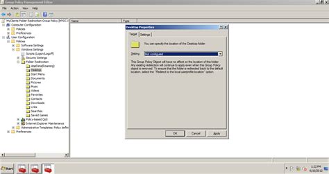 AD Shot Gyan Making Folder Redirection Group Policy As Not Configured Part 3