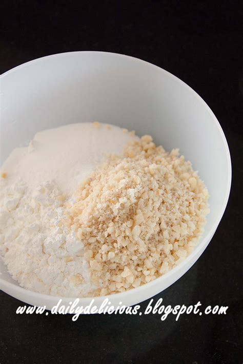 Dailydelicious Easy Macadamia Shortbread