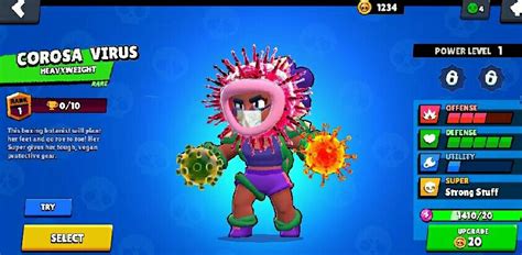 New Skin Idea For Rosa She Deserves A Skin R Brawlstars
