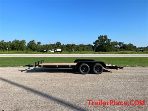 2023 East Texas 83x18 Car Hauler Trailer Trailer Place Wharton TX