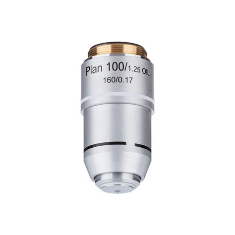 Amscope 100x Plan Achromatic Compound Microscope Objective Lens