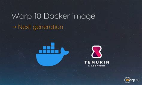 Warp 10 Docker Image Next Generation Senx